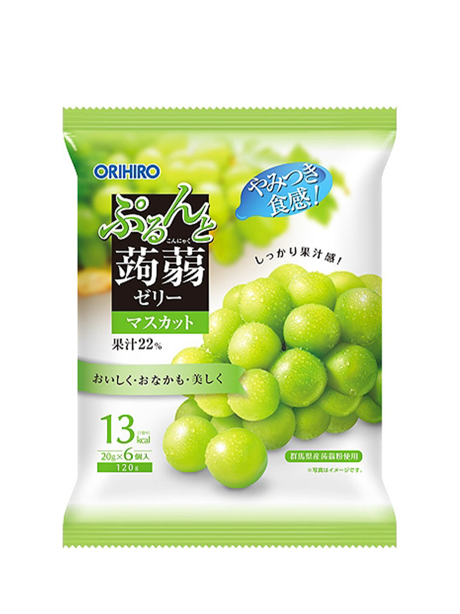 ORIHIRO KONNYAKU JELLY SHIN POUCH MUSCAT 120G – Village Grocer - 1st Avenue