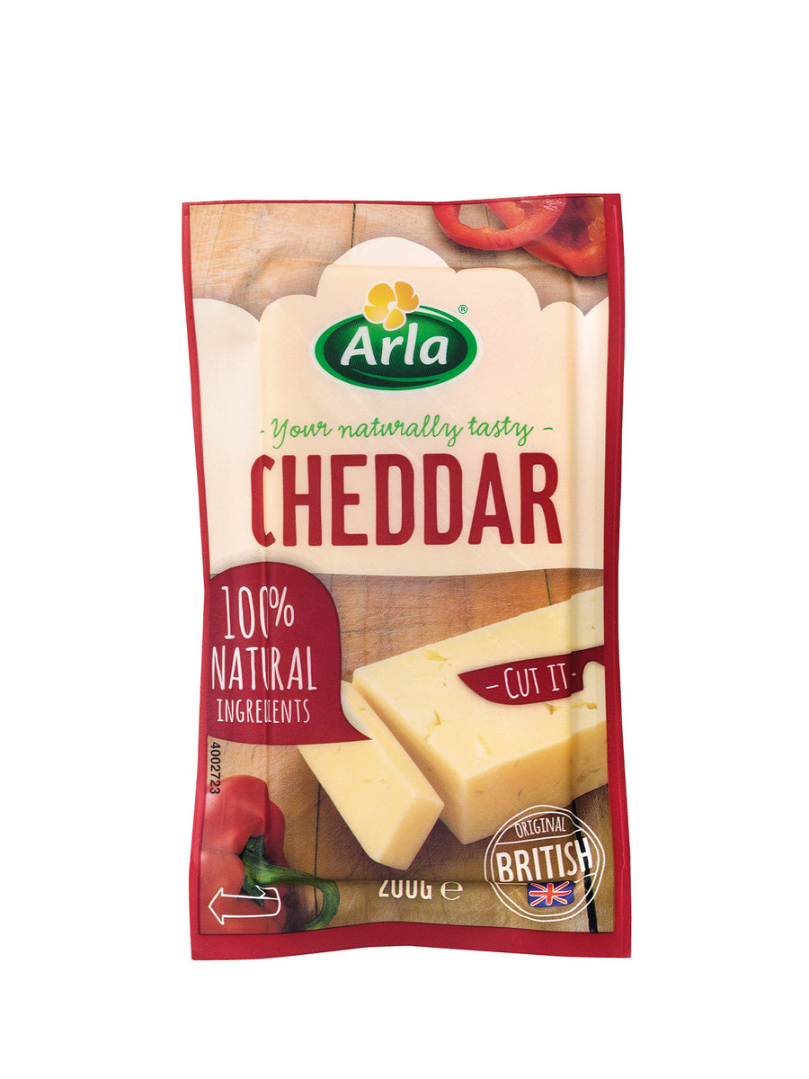ARLA CHEDDAR CHUNK 200G – Village Grocer - 1st Avenue