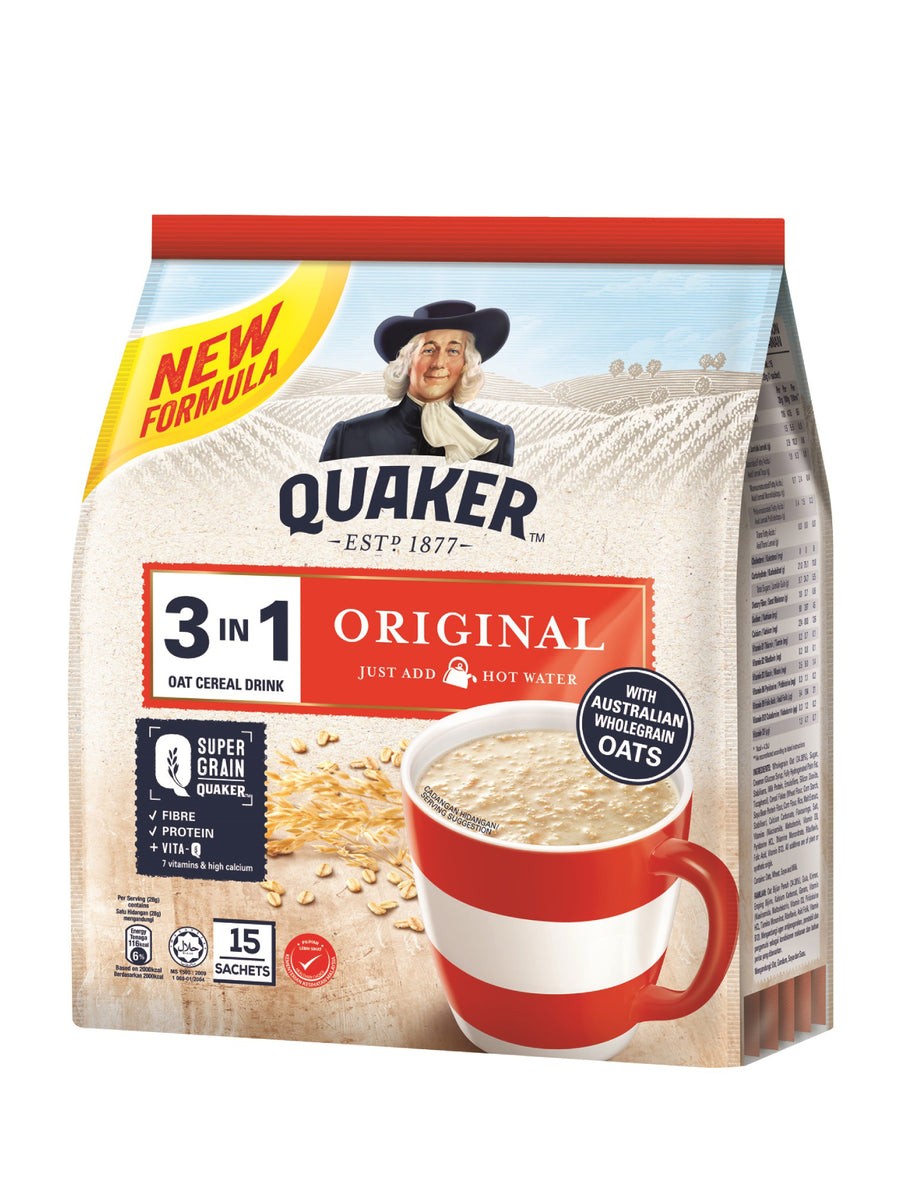 QUAKER 3 IN 1 ORIGINAL 14'S X 28G – Village Grocer - 1st Avenue